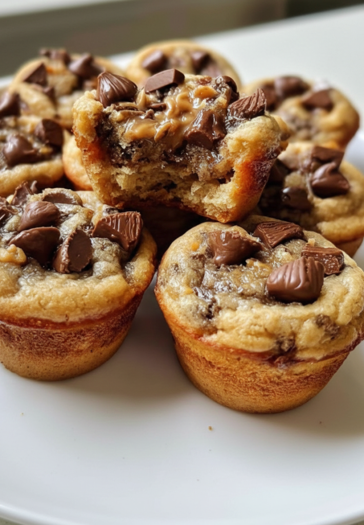 Reese’s Peanut Butter Chocolate Chip Cookie Bites - recipe omg